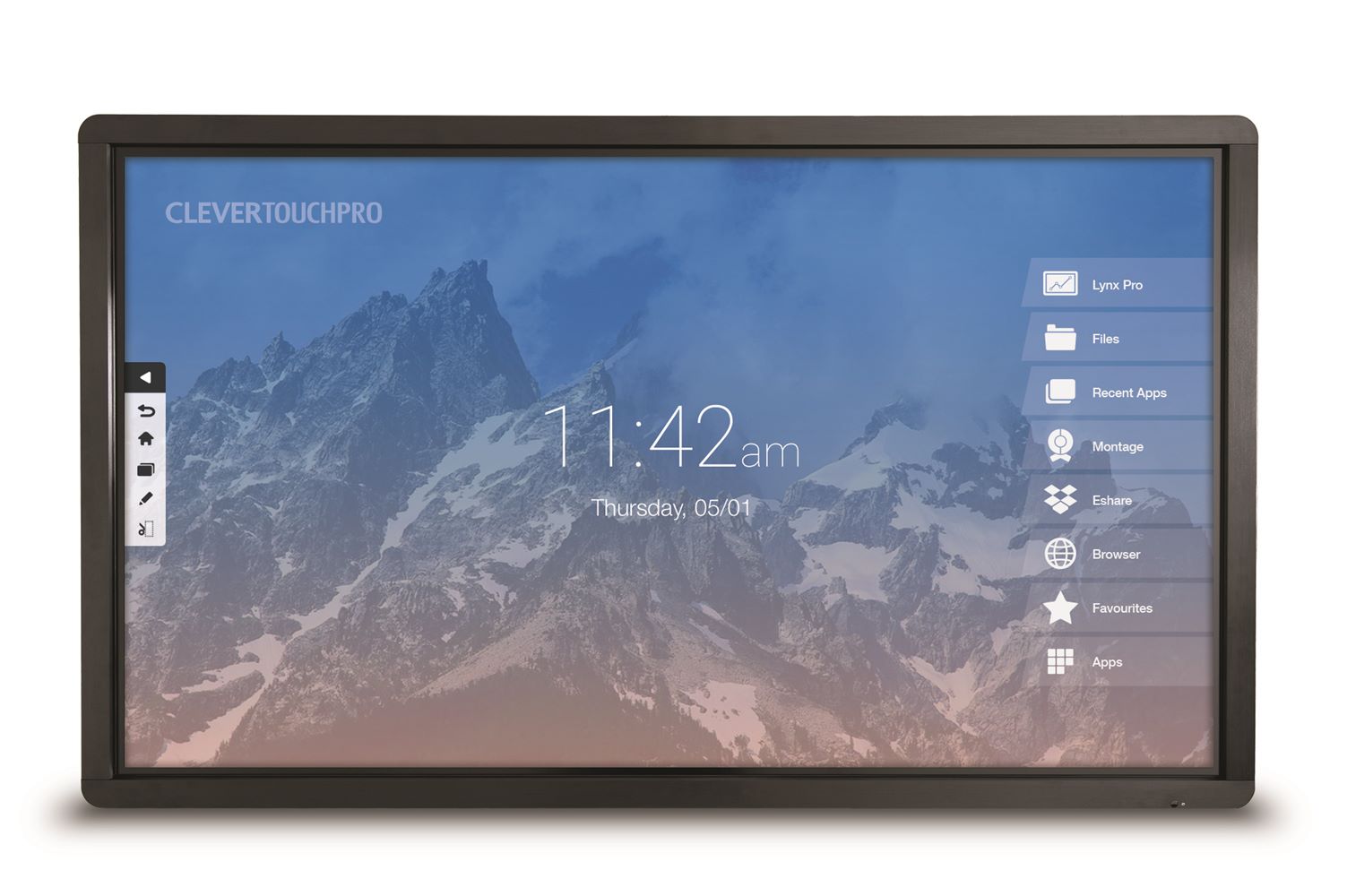 Clevertouch Pro, Interactive Touchscreen for Business | Avio ...